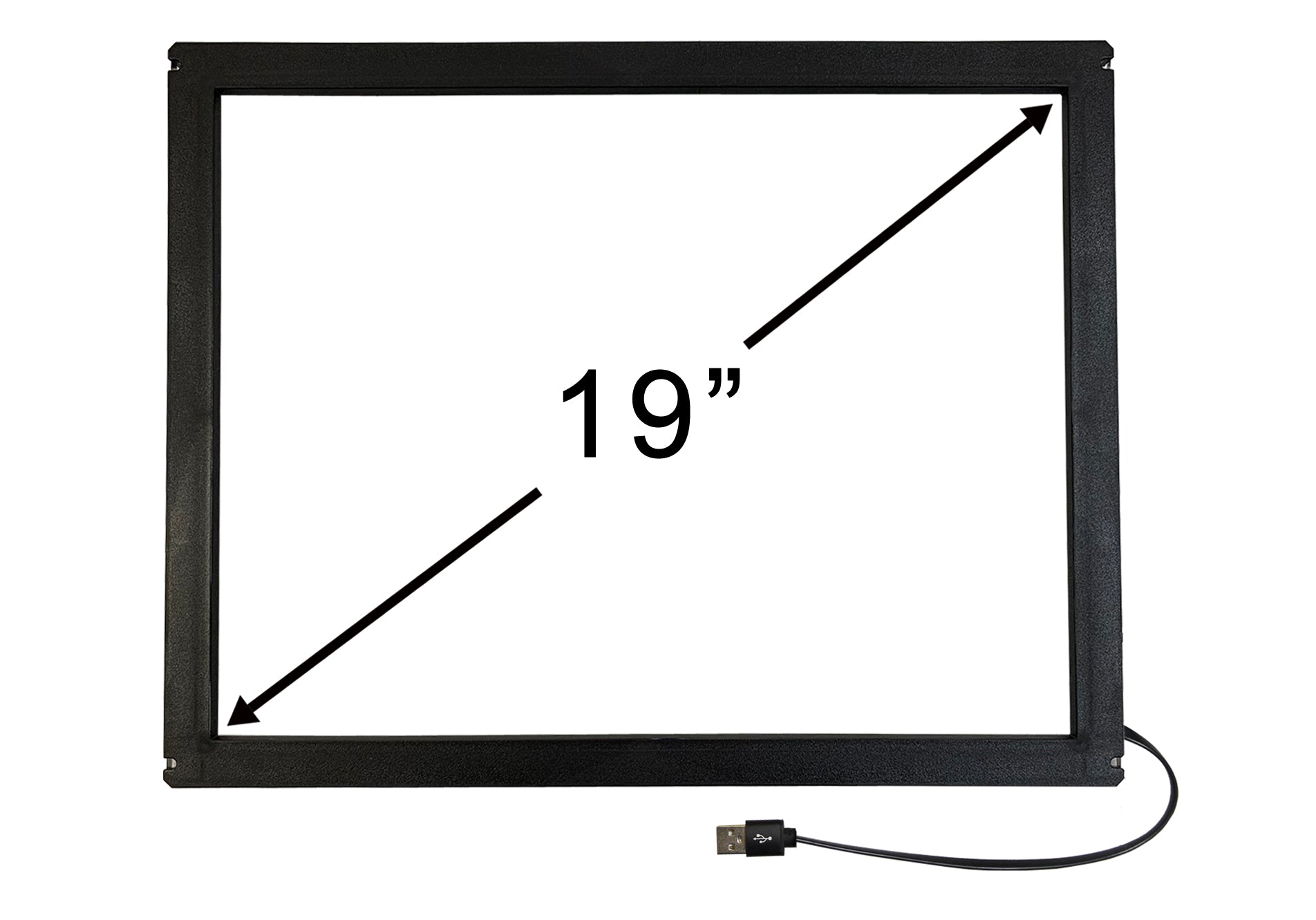 19" OPTIR Touch Screen IP65 Overlay, 019TE-IP65